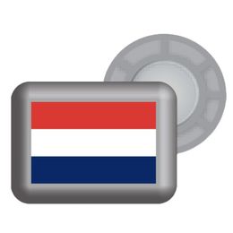 BibBits Magnetische Startnummernhalter Flagge