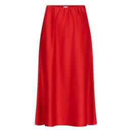 Midirock Saint Tropez "Rock LodisaSZ", Damen, Gr. M, rot (valiant poppy), Obermaterial: 97% Polyester PES. 3% Elasthan EL., R&ouml;cke