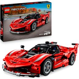 Konstruktionsspielsteine Lego "Ferrari FXX K (42212), Lego Technic", bunt, Spielbausteine, Kinder, Kunststoff, Made in Europe
