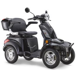 Elektromobil Luxxon "Luxxon Seniorenmobil E4900", schwarz, ElektromobileB:68,5cm H:108,5cm L:164cm, 1.000 W, Seniorenmobil mit 4 R&auml;der, Elektroroller f&uuml;r Senioren, B:68,5cm H:108,5cm L:164cm