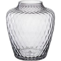 Dekovase Leonardo "GK/Vase GIULIA", grau, B:18cm H:20cm T:18cm, Glas, Vasen