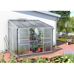 Anlehngew&auml;chshaus Vitavia "Osiris 5200", silber (silberfarben), B:262cm T:201cm, Gew&auml;chsh&auml;user