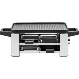 WMF Raclette "LONO", silber (cromargan), B:24cm H:12,2cm T:36,5cm, Raclettes, LED-Beleuchtung, Aufbewahrungsfach f&uuml;r unbenutzte Pf&auml;nnchen