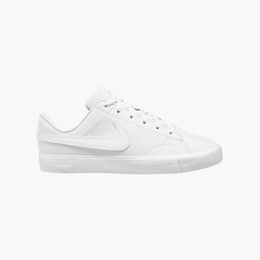 Sneaker Nike Sportswear "TENNIS ESSENTIAL (GS)", M&auml;dchen, Gr. 40, wei&szlig; (wei&szlig;, wei&szlig;, wei&szlig;), Synthetik, Textil, Schuhe Sneaker, F&uuml;r Kinder & Jugendliche
