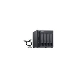 QNAP externe HDD-Festplatte "TR-004", ohne farbbezeichnung, B:25cm H:31,5cm T:30cm, Festplatten
