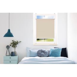 Springrollo mydeco "Flex" Gr. 1, beige (sand), B:100cm H:130cm, Polyester, Rollos