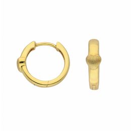 Adelia&acute;s Paar Creolen ADELIA&acute;S "14 mm ⌀ Creolen Ohrringe 333 Gold ( 8K )", gold, Ohrringe, Damen, Damen, Gold, Goldohrringe