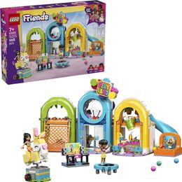 Konstruktionsspielsteine Lego "Cooler Indoor-Spielplatz (42686), Lego Friends", bunt, Spielbausteine, Kinder, Kunststoff, Made in Europe