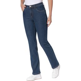 Damen 5-Pocket-Jeans blue-stone-washed, Gr&ouml;&szlig;e 44