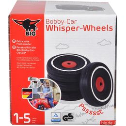 Rutscherauto BIG "BIG Bobby Car Whisper Wheels", schwarz, Rutschautos, Kinder, Kunststoff, Passend f&uuml;r alle BIG Bobby Car Classic, Made in Germany