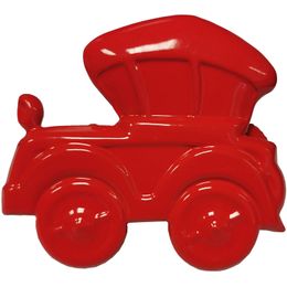 Dekoklammer Indeko "Auto" Gr. 1, rot, &Oslash;:0,35cm, Kunststoff, Gardinenbefestigungen