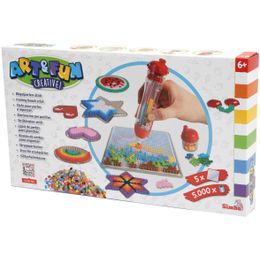 Kreativset Simba "Art und Fun, B&uuml;gelperlenstick mit 5000 Perlen", bunt, Kreativsets, Kinder