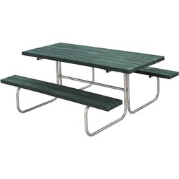 Garten-Essgruppe Plus "&raquo;Classic&laquo; Kombim&ouml;bel", gr&uuml;n, B:155cm H:73cm T:177cm, Polywood, Stahl, Sitzm&ouml;bel-Sets, 177x155x73/44 cm