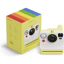 Polaroid Sofortbildkamera "Now Generation 3", gelb, B:11,22cm H:9,4cm T:15,02cm, Fotokameras