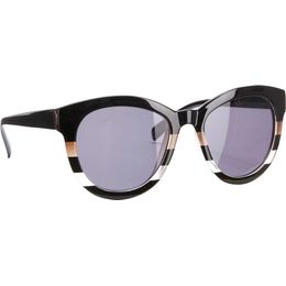 Sonnenbrille Lascana, Damen, schwarz, Sonnenbrillen Sonnenbrille, Dunkle Sonnenbrille mit UV-Schutz, Damenbrille, Sonnenschutz