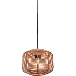 GOOD & MOJO H&auml;ngeleuchte "TANAMI", braun, 1, &Oslash; 25cm H: 20cm, 1 Stk., Leuchten, H&auml;ngeleuchte