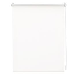 Rollo LICHTBLICK ORIGINAL "Klemmfix, ohne Bohren", wei&szlig; (wei&szlig;, wei&szlig;, wei&szlig;), B:120cm H:190cm, Polyester, Rollos, Thermofunktion, Lichtdurchl&auml;ssig, Klemmbar, Energiesparend