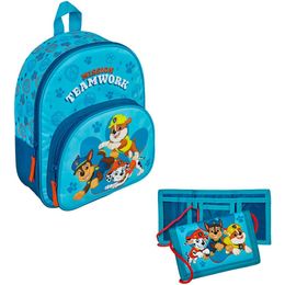 Kinderrucksack Undercover "Paw Patrol", Kinder, Gr. B/H/T: 25,5cm x 30,5cm x 10cm, bunt (paw patrol), Polyester, Rucks&auml;cke, inklusive Geldbeutel