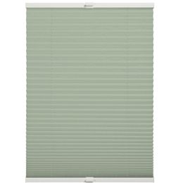 Sch&ouml;ner Wohnen Kollektion Plissee "Milla", gr&uuml;n, B:70cm H:130cm, Obermaterial: 100% Polyester, SCH&Ouml;NER WOHNEN-KOLLEKTION, Plissees, verschraubt, silberne oder wei&szlig;e Rollo-Technik