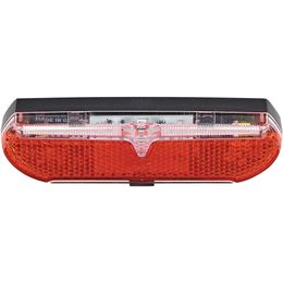 Fahrrad-R&uuml;cklicht Prophete "LED Batterier&uuml;cklicht, Gep&auml;cktr&auml;germontage", schwarz, Fahrradlampen