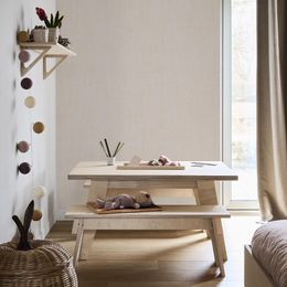 Vliestapete vtwonen "Linnen", beige, H:10m L:10m, Vlies, Tapeten, Design Tapeten