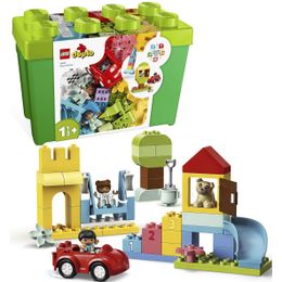 Konstruktionsspielsteine Lego "Deluxe Steinebox (10914), Lego DUPLO Classic", bunt, Spielbausteine, Kinder, Kunststoff, Made in Europe