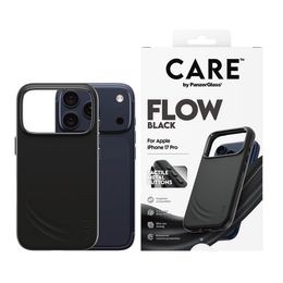 CARE BY PANZERGLASS Handyh&uuml;lle "Flow MagSafe Case f&uuml;r Apple iPhone 17 Pro", schwarz, Apple iPhone 17 Pro, H&uuml;llen, Backcover, Schutzh&uuml;lle, Handyschutzh&uuml;lle, Case, Schutzcase, sto&szlig;fest