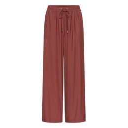 Stoffhose Kaffe "Casual Hose KAemily", Damen, Gr. 40, N-Gr, braun (henna), Obermaterial: 85% Viskose CV. 15% Polyamid PA., Hosen Stoffhose