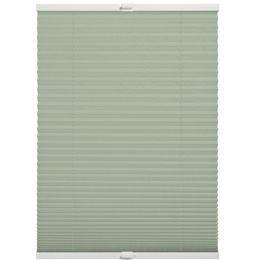 Sch&ouml;ner Wohnen Kollektion Plissee "Milla", gr&uuml;n, B:50cm H:130cm, Obermaterial: 100% Polyester, SCH&Ouml;NER WOHNEN-KOLLEKTION, Plissees, verschraubt, silberne oder wei&szlig;e Rollo-Technik
