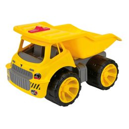 Spielzeug-Baumaschine BIG "BIG Power Worker Maxi Truck", gelb, Spielzeugfahrzeuge, KinderB:46cm H:30cm T:32cm, Kunststoff, Made in Germany, B:46cm H:30cm T:32cm