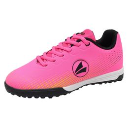 Fu&szlig;ballschuh Jako "J-ST Skill", M&auml;dchen, Gr. 33, rosa (neon pink, sulphur spring), Synthetik, Schuhe Fu&szlig;ballschuh, f&uuml;r synthetische Hartpl&auml;tze, f&uuml;r Jugendliche & Kinder