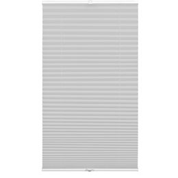 Plissee Gardinia "Concept Thermo", grau, B:75cm H:130cm, Obermaterial: 100% Polyester, Plissees, verschraubt, Innovative Tr&auml;ger- und Montagetechnik