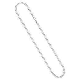 Silberkette Jobo "Panzerkette 4,6 mm" Gr. 60, silber 925, Halsketten, Damen, 60cm, Silber 925 (Sterlingsilber), Silberkette, 925 Silber