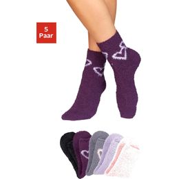 Lavana Damen Kuschelsocken bunt Gr&ouml;&szlig;e 35/38