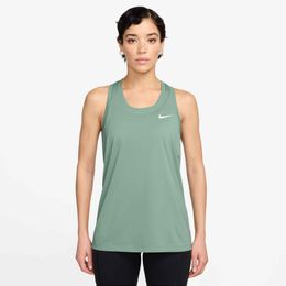 Tanktop Nike "W NK DF RLGD RCR TANK", Damen, Gr. L, steam, wei&szlig;, Obermaterial: 100% Polyester, Rundhals, Tops Tanktop, gro&szlig;z&uuml;gige Passform, f&uuml;r Fitness, Fu&szlig;ball, Yoga und Laufen