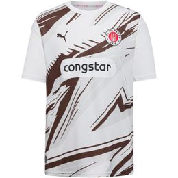 Puma FC St. Pauli 26-27 Ausw&auml;rts Teamtrikot Herren - Gr&ouml;&szlig;e L - wei&szlig;