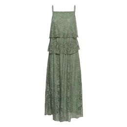 Midikleid Culture "Kleid CUnianca", Damen, Gr. S, N-Gr, gr&uuml;n (seagrass), Obermaterial: 60% Baumwolle CO. 40% Nylon NY., Kleider Midikleid
