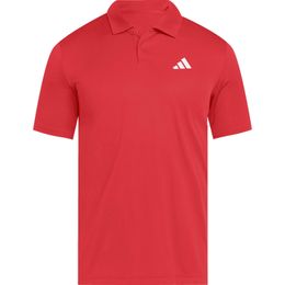 Adidas CLUB Tennis Polo Herren - Gr&ouml;&szlig;e S - rot