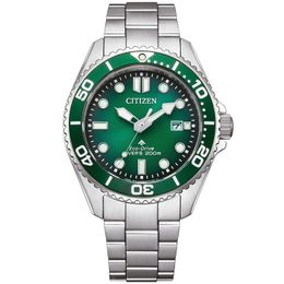Citizen Promaster Dive Silber Herren Armbanduhr BN0269-50W