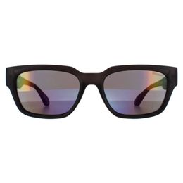 Superdry 5004 108 zwart paarse flash spiegelzonnebril