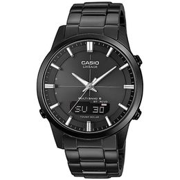 Casio Funkuhren Herren Schwarz LCW-M170DB-1AER