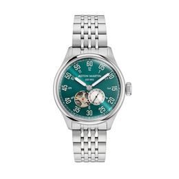 Aston Martin Aml Timeless Ts1 Herren Silberne Uhr MTTS1F504