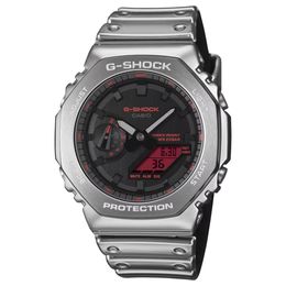 Casio G-shock Fine Metallic Silber Herren Armbanduhr GM-2100YRA-8AER