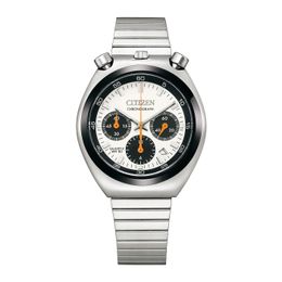 Citizen Bullhead Challenge Timer Silber Herren Armbanduhr AN3660-81A