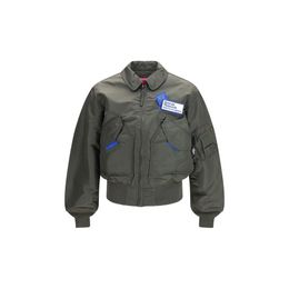 GR10K Bicolor Nylon-Bomberjacke