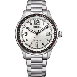 Citizen Urban Military Herren Silberuhr NJ0190-51A