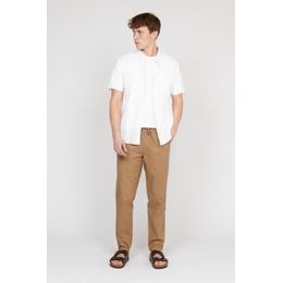 Matinique Kurzarmhemd Gerade Passform white