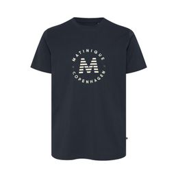 Matinique T-shirt MAjeramy Gerade Passform navy blue
