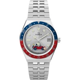 Timex Peanuts Q Timex Herren Silber Uhr TW2W83300