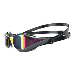 Speedo Unisex Erwachsene Fastskin Pure Focus Spiegel-Schwimmbrille (Schwarz/Gold)